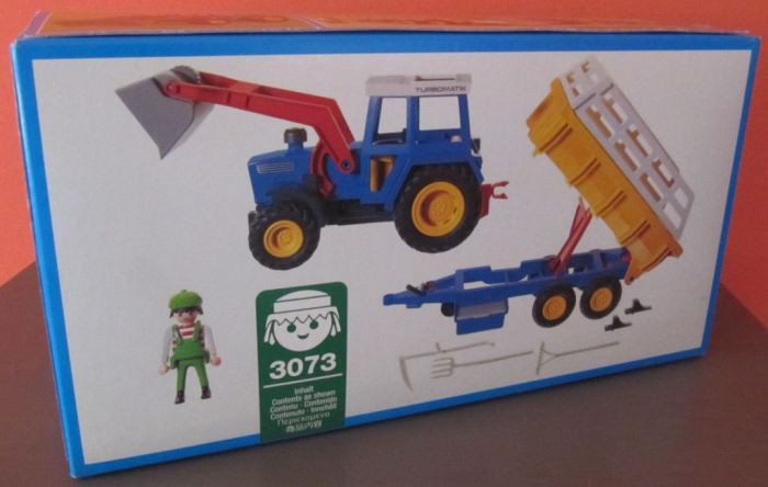 Playmobil Set: 3073 - Tractor with Hay Trailer - Klickypedia